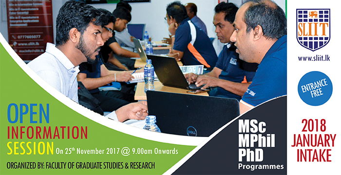 SLIIT-MSC-Open-Day1 – SLIIT